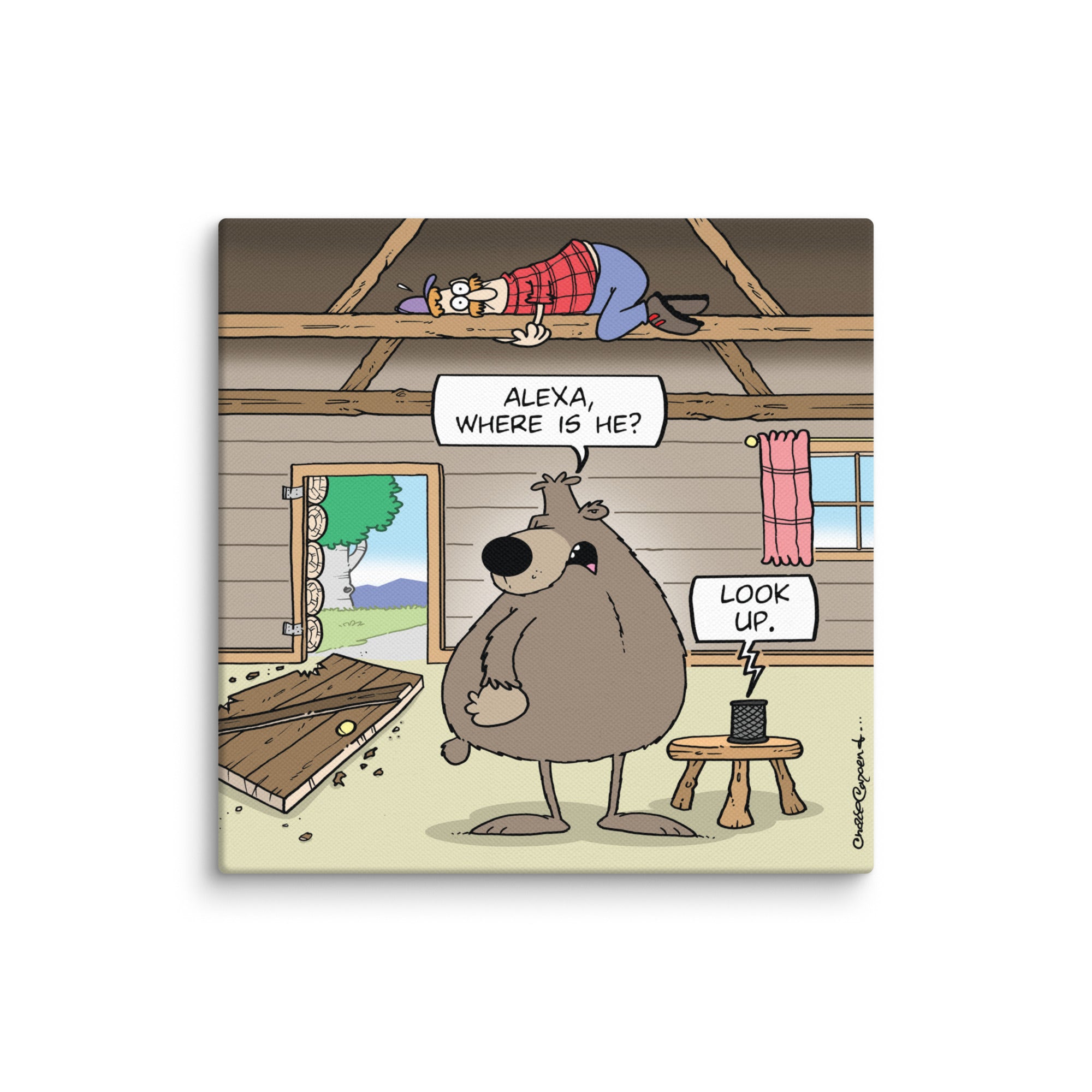 "Alexa" Tundra Canvas Print – Tundra Comics Store